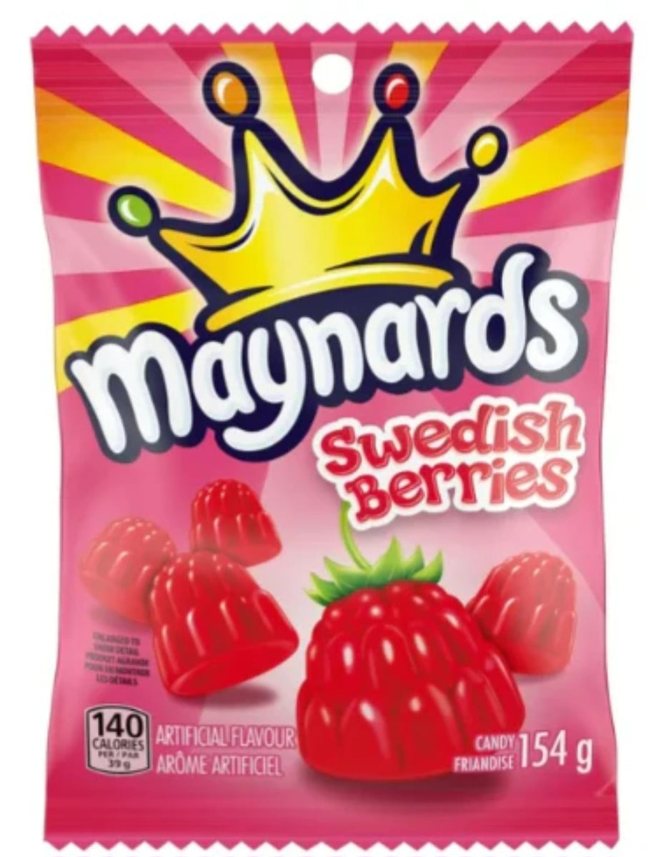 Maynards Swedish Berries, Gummy Candy – Mattawan Candy Company